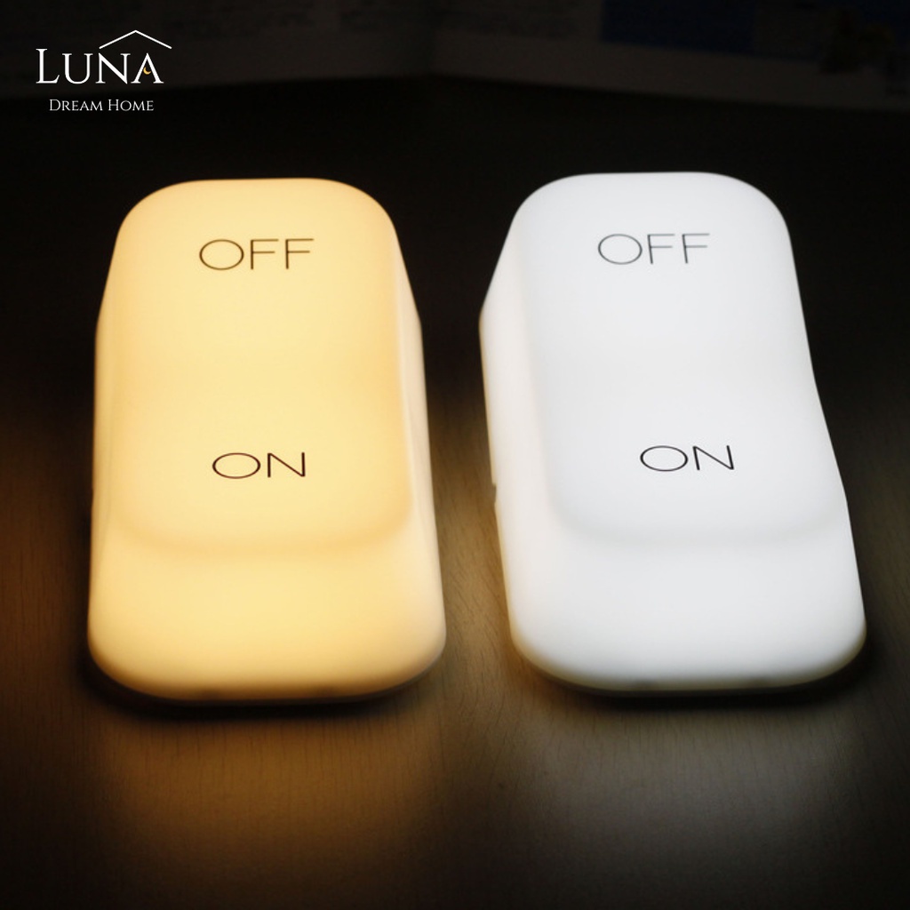 LUNA [On Off Switch Sleeping Light] Ins LED Night Light Cute Switch ...