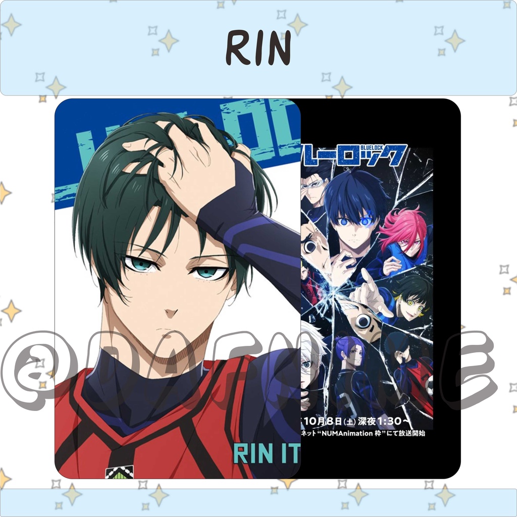 Blue LOCK PORTRAIT EDITION PHOTOCARD ANIME | Shopee Malaysia