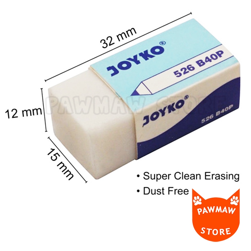 Small White Joyko Eraser Eraser (1 PCS) | Shopee Malaysia