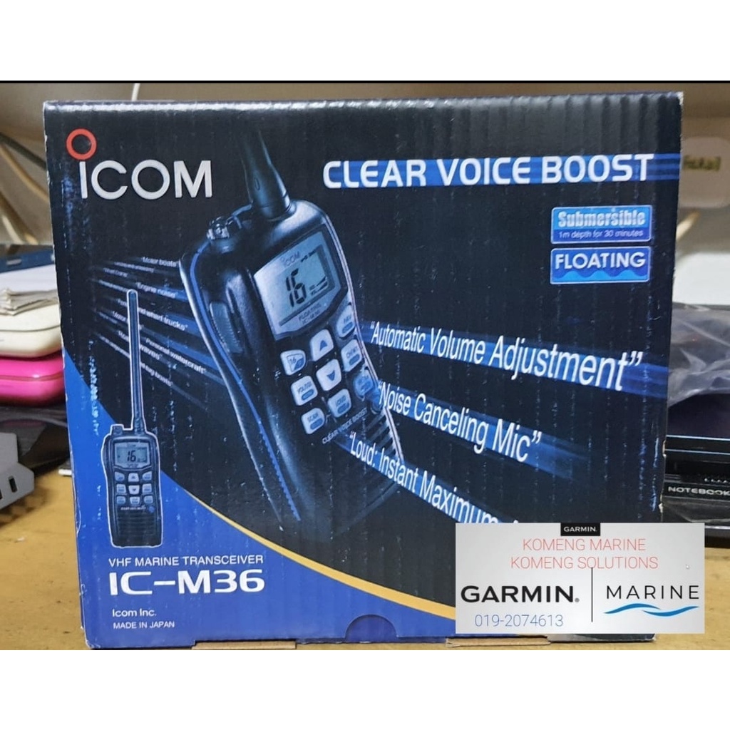 ICOM IC-M36 Marine VHF Radio | Shopee Malaysia