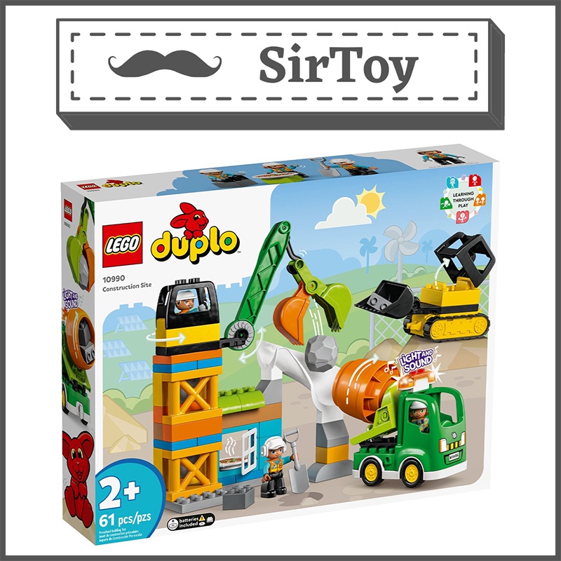 LEGO DUPLO 10990 Town Construction Site (61 Pieces) | Shopee Malaysia