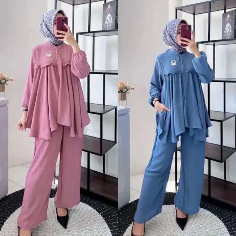Diana SET New CRINKLE AIRFLOW LD 110 // DIANA ONE SET CRINKLE Latest ...