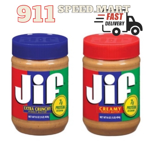 [911] Smuckers JIF Peanut Butter Spread 454gm | Shopee Malaysia