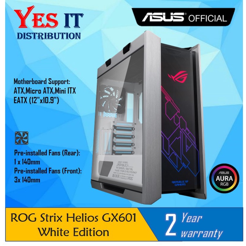 ASUS PROART PA602 / ROG Strix Helios GX601 RGB / GX601 EVA EDITION ATX ...