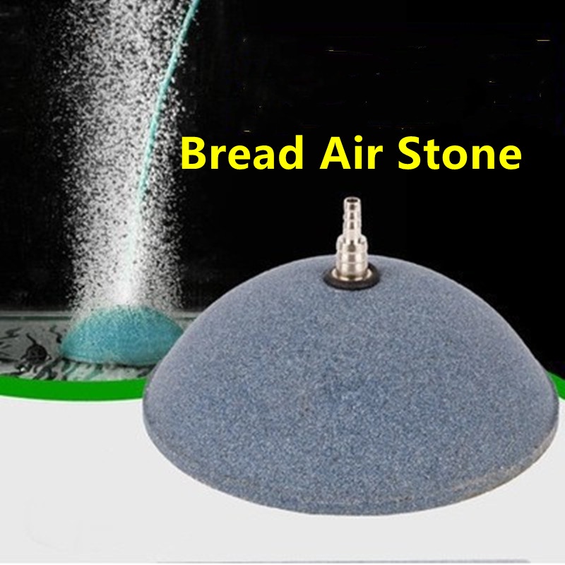 AQUARZOO Fish Tank Bread Air Stone Aquarium Bubble Diffuser Release ...