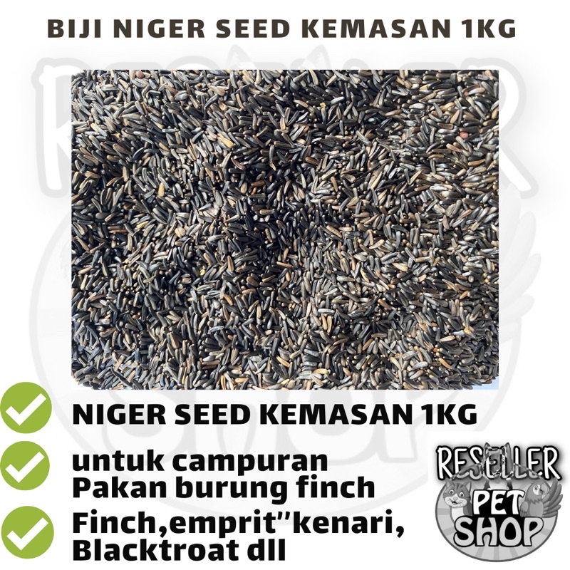 Niger SEED PACKAGING 1 KG NIGER SEED FOOD | Shopee Malaysia