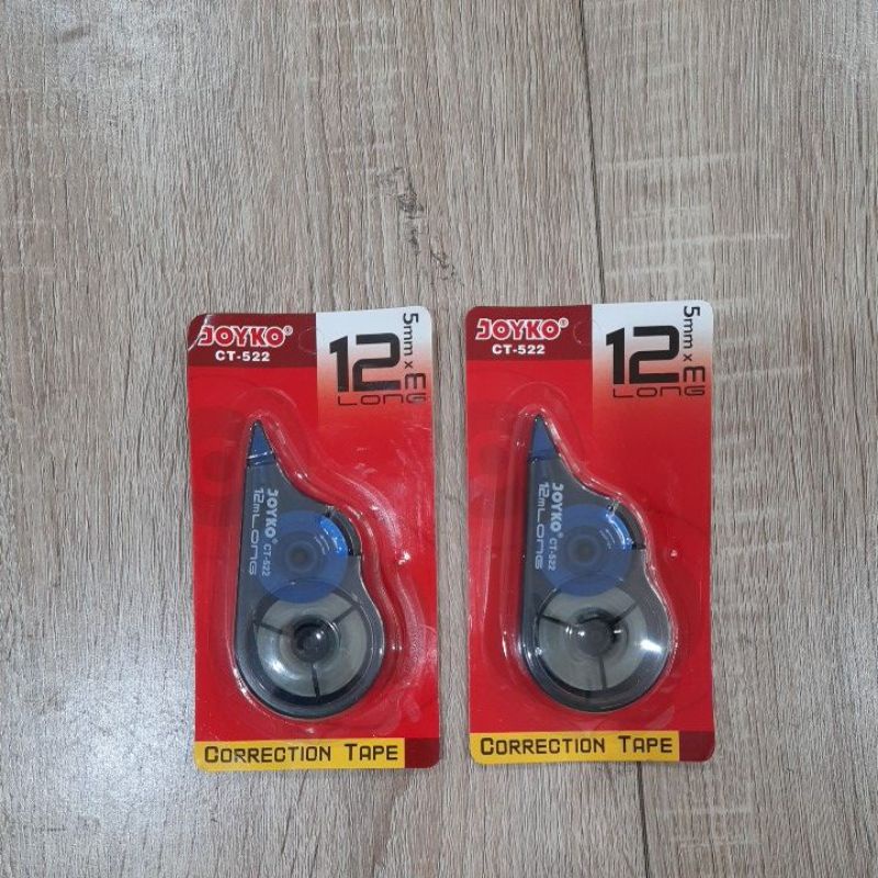 Tip Ex Pull | Paper Ex Tip | Correction Tape JOYKO CT 522 - 12M ...