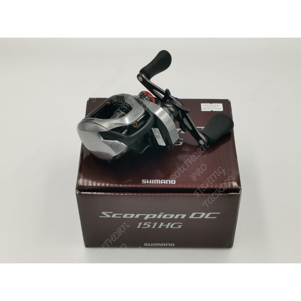 READY STOCK SHIMANO '21 SCORPION DC 151HG REEL NEW 1 YEAR WARRANTY | Shopee Malaysia