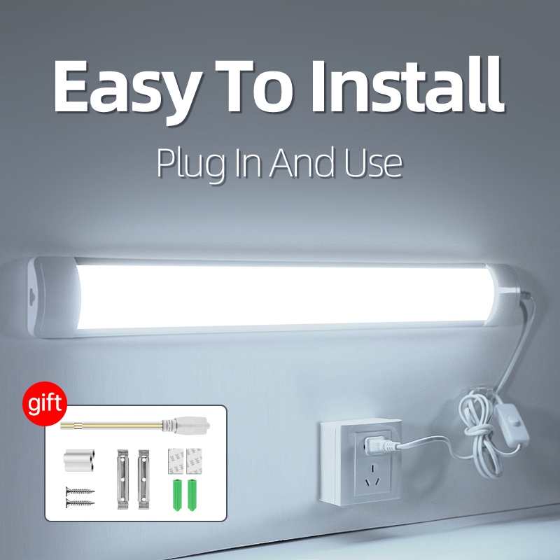 T5 Led Tube Light 220V 30CM Led Bar Tube Kicthen Cabinet Lights Table ...