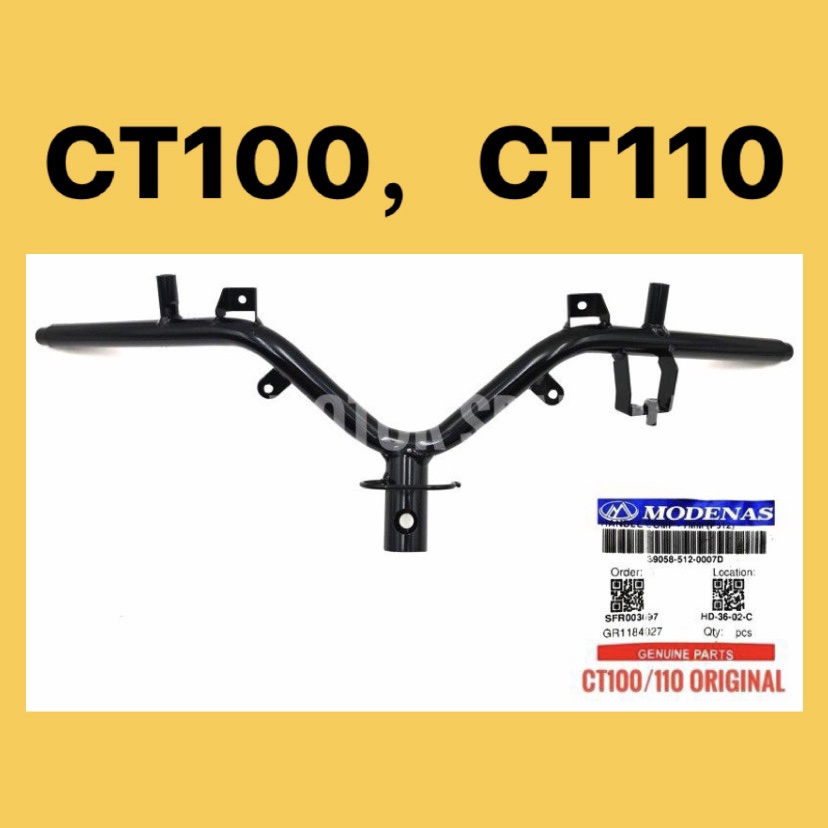 Original Modenas CT100 CT110 CT 100 110 Handle Bar Handlebar Comp ...