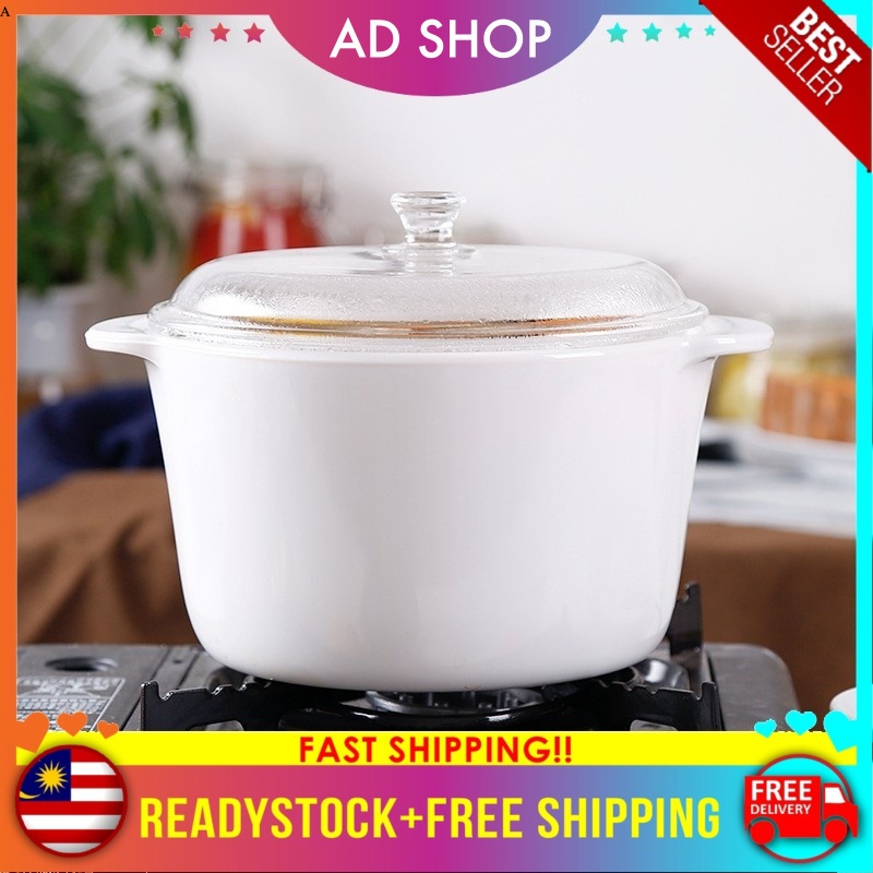 [AD SHOP] LUMINARC Visions Casserole Glass Tahan Panas Boleh Masak Atas ...