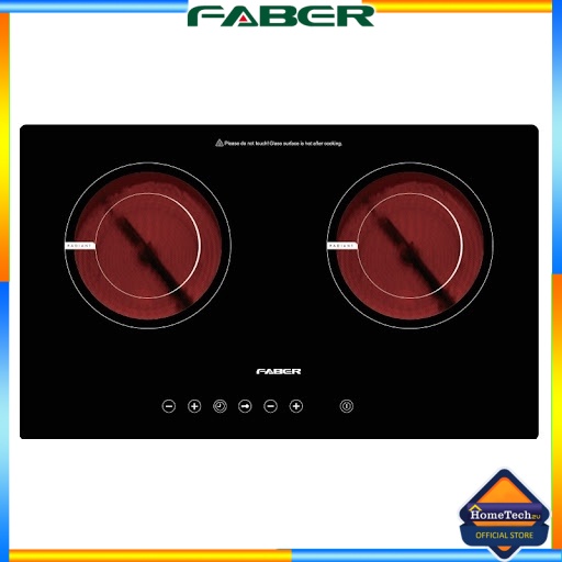 Faber Italia FCH3C Built-in Double Electric Ceramic Cooker Hob FCH 3C ...