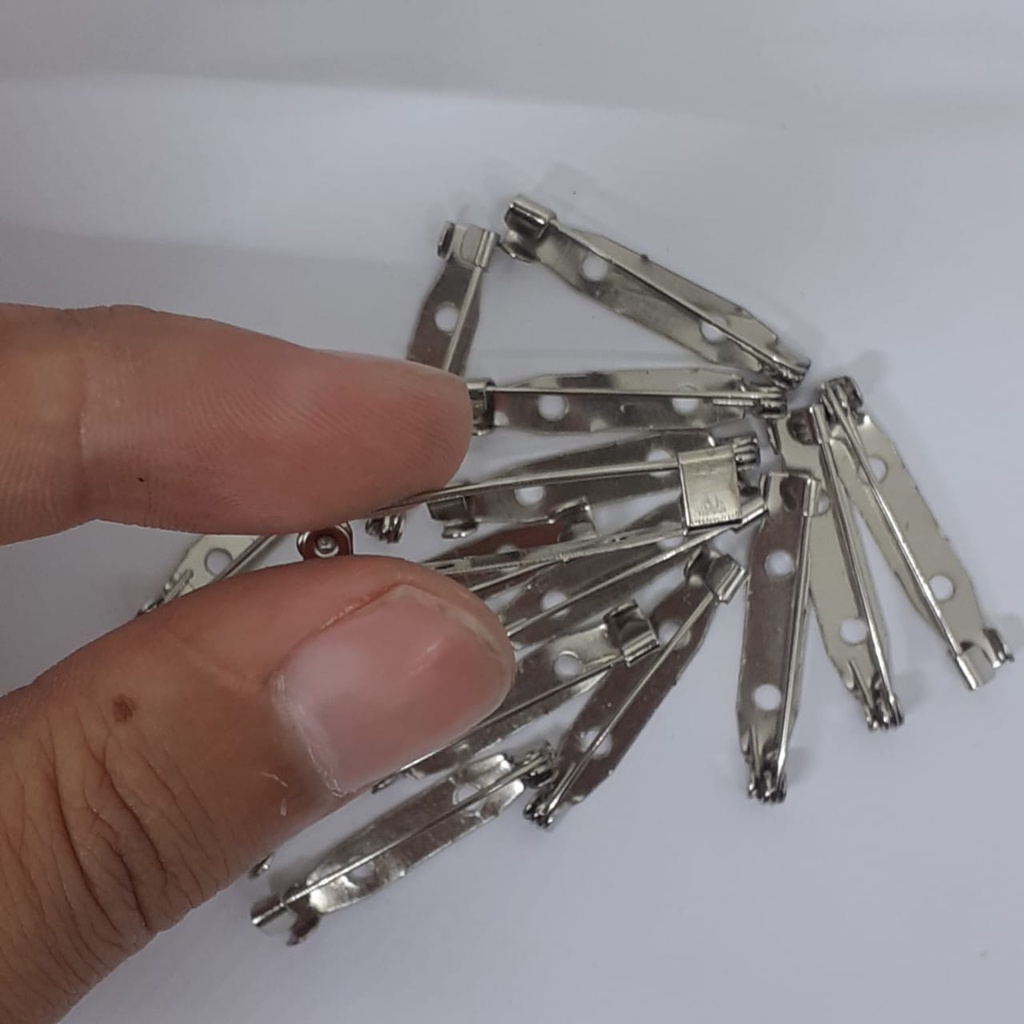 3cm Iron Safety Pin name tag Chest Nameplate | Shopee Malaysia