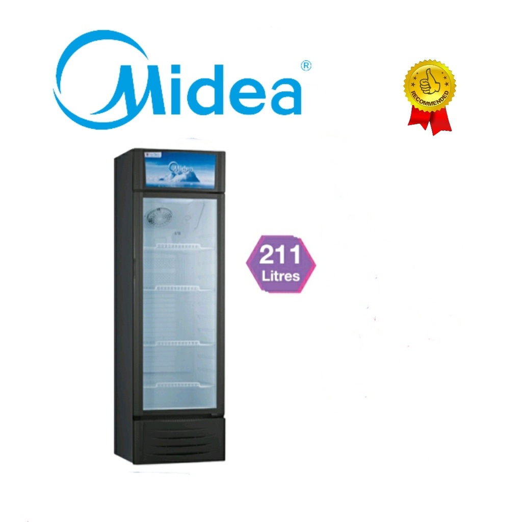 Midea MDRZ302FGG30 Showcase Chiller 211L / Refrigelator | Shopee Malaysia