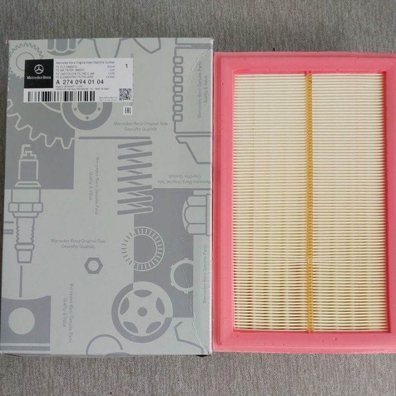 A 2740940104 ENGINE INTAKE AIR FILTER MERCEDES-BENZ M274 W205 W212 ...