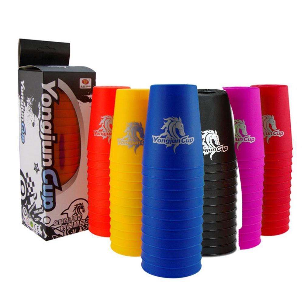 YJ Yongjun Speed Flying Cup Stacking Cup Quick Stacks Cup 12pcs/set Rubik Cube | Shopee Malaysia