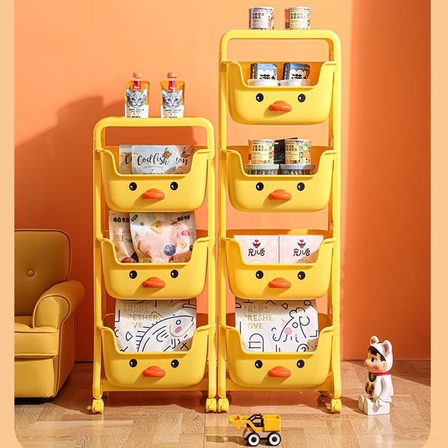 Multipurpose Children Storage Rack Rak Kanak-Kanak Cartoon Storage Rack ...