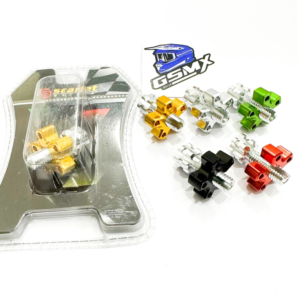 Cnc KLX CRF WR UNIVERSAL SCARLET CLUTCH SETTING BOLT | Shopee Malaysia