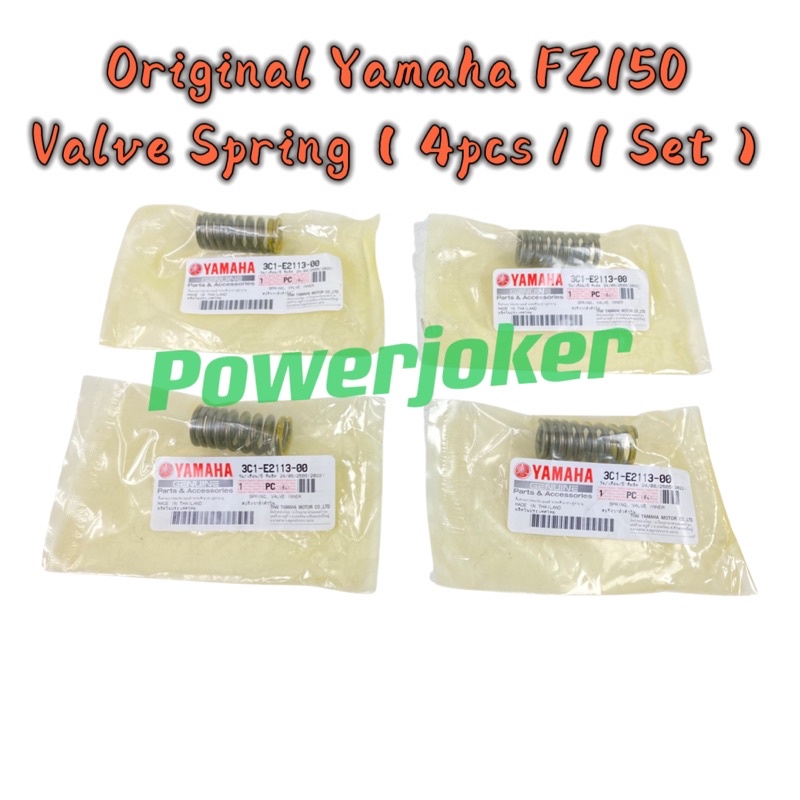 (4pcs / 1 Set) FZ150 FZ150i FZ 150 New (100% Original Yamaha) Valve ...