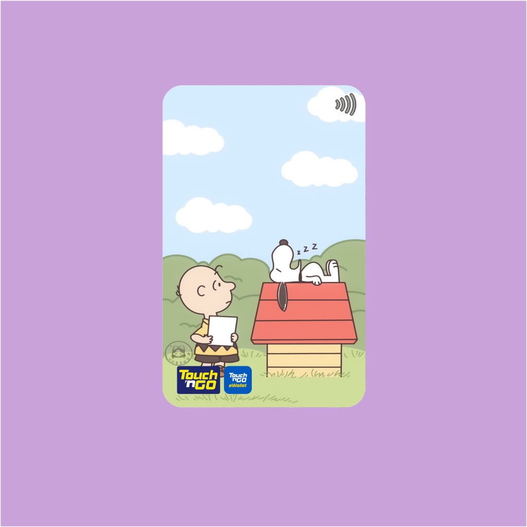 Snoopy Series for Touch n Go Card Sticker Cover TNG / Master / Visa ...