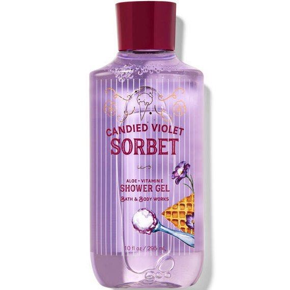 Bath & Body Works Candied Violet Sorbet Shower Gel 295ml | Shopee Malaysia