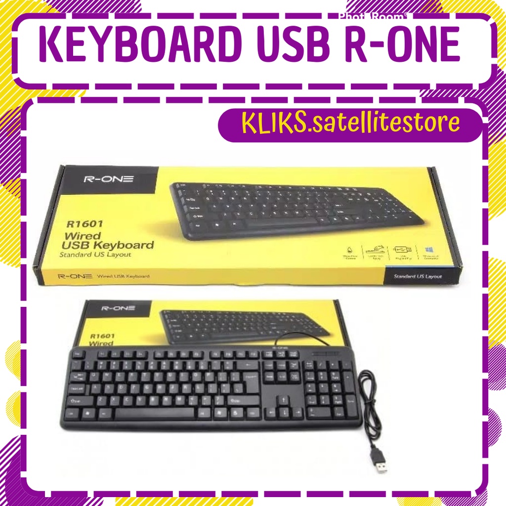 R-one USB KEYBOARD | Shopee Malaysia