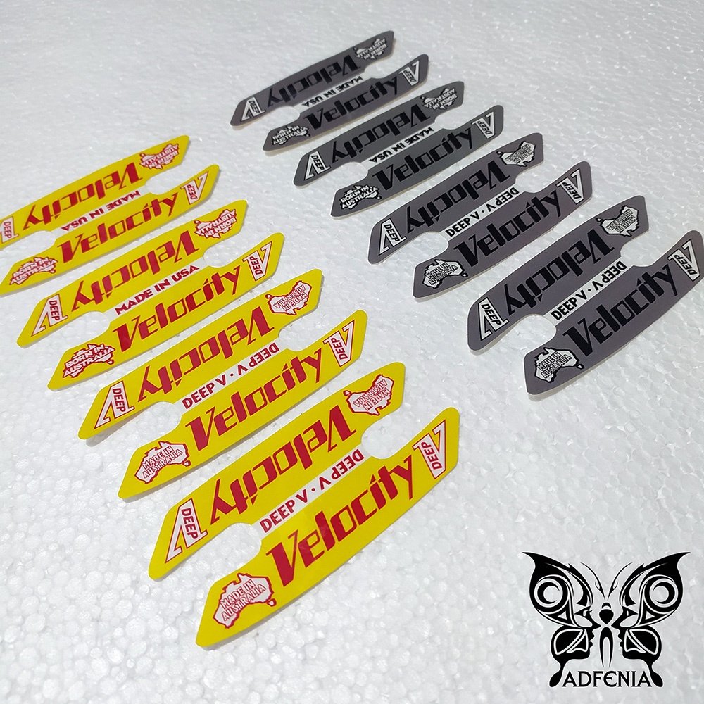 Rims Velocity Deep V 700c Decal Sticker | Shopee Malaysia
