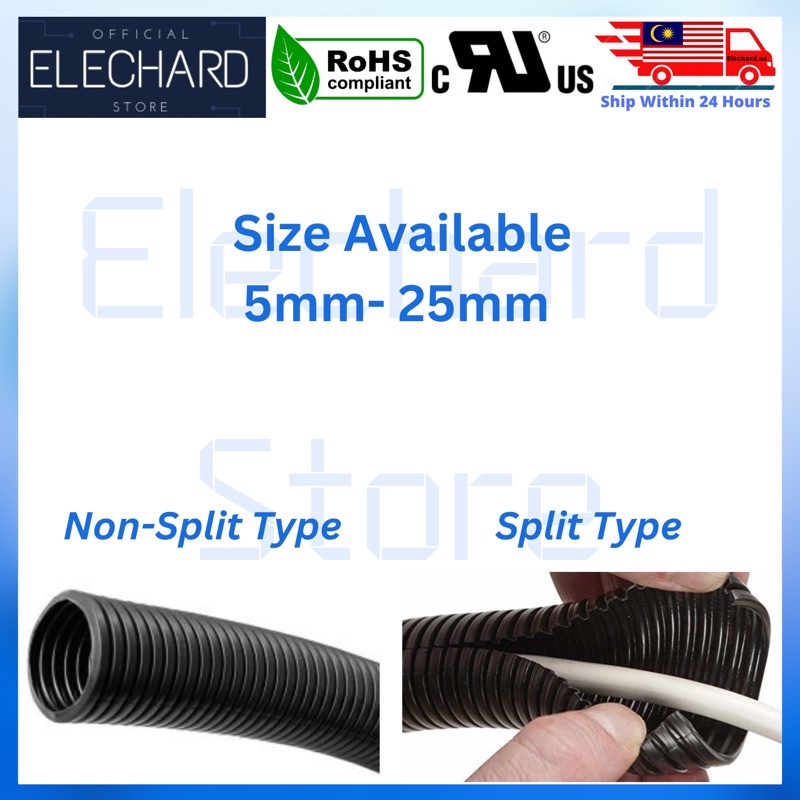 Per Roll Automotive Wire Conduit PVC Flexible Conduit Wire Loom Wire ...