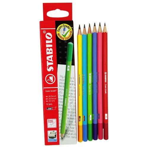 Stabilo Exam Grade 2B Writting Pencil 12’S | Shopee Malaysia