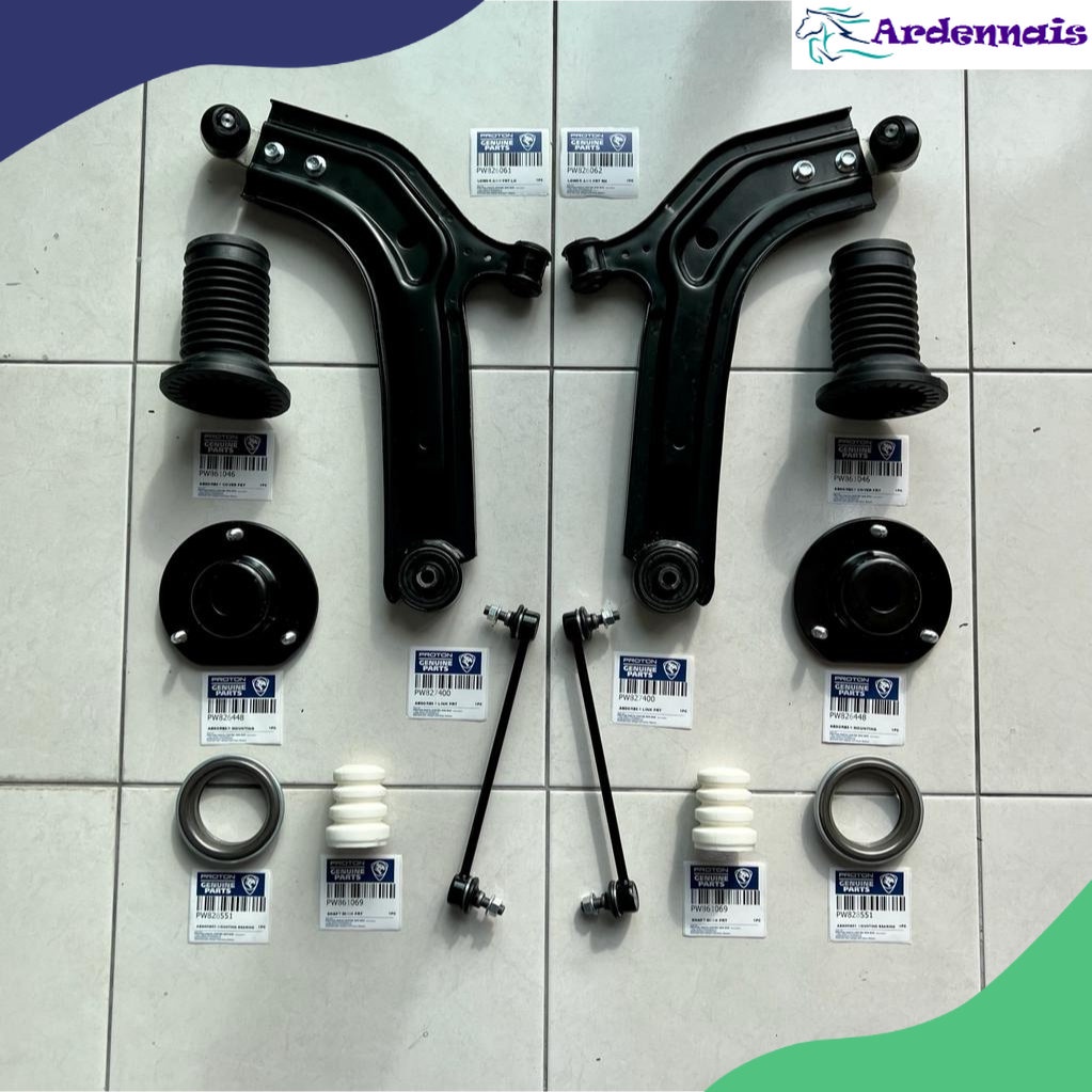 🚨 PROTON 🚨12 ITEM SET PROTON SAGA BLM / FLX LOWER ARM / ABSR MOUNTING ...
