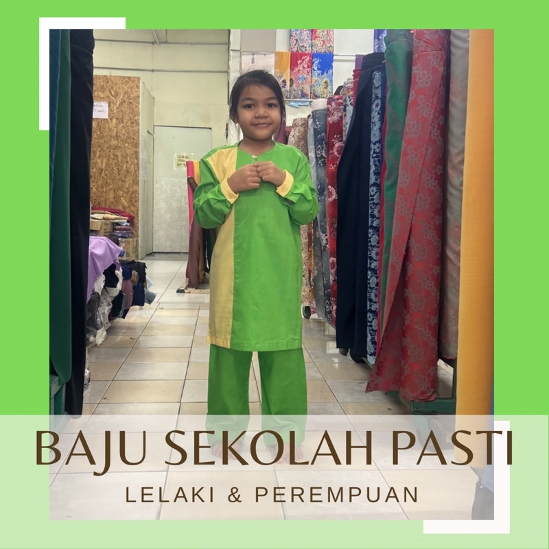 BAJU SEKOLAH PASTI LELAKI & PEREMPUAN | Shopee Malaysia