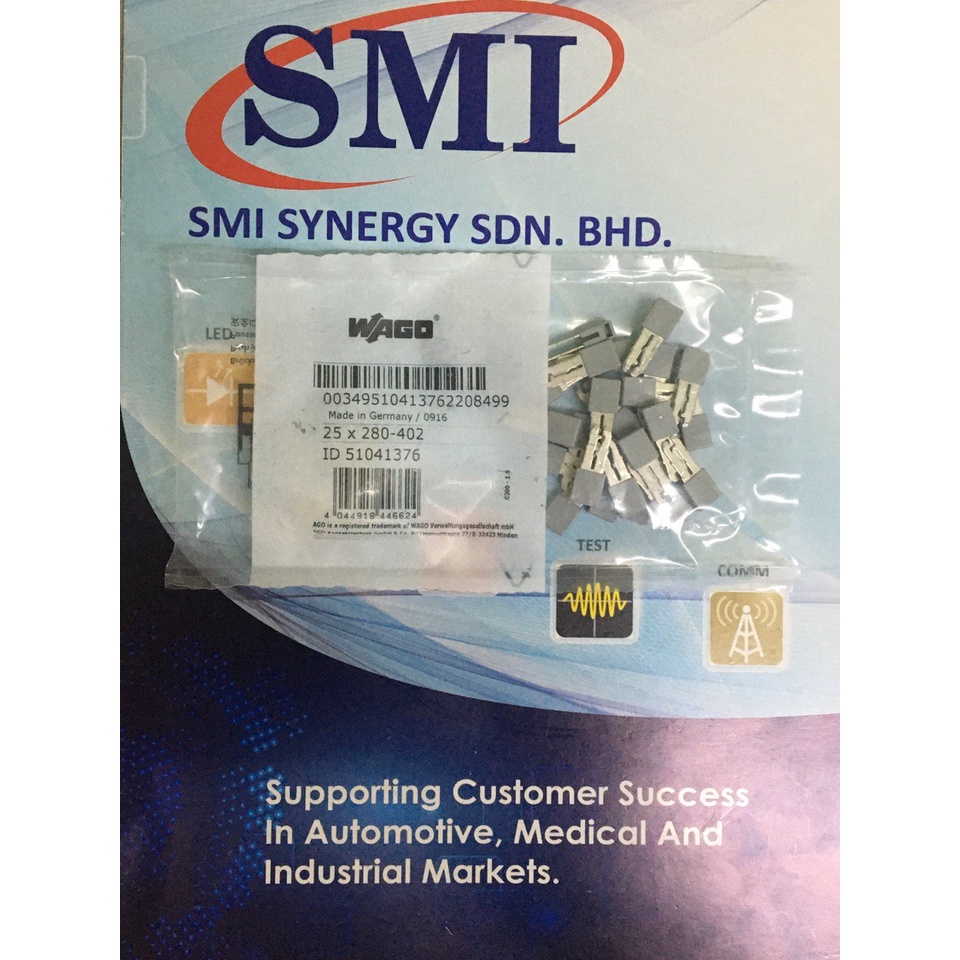 WAGO DIN RAIL TERMINAL ACCESSORIES, 280-402 ( 1 pcs ) | Shopee Malaysia