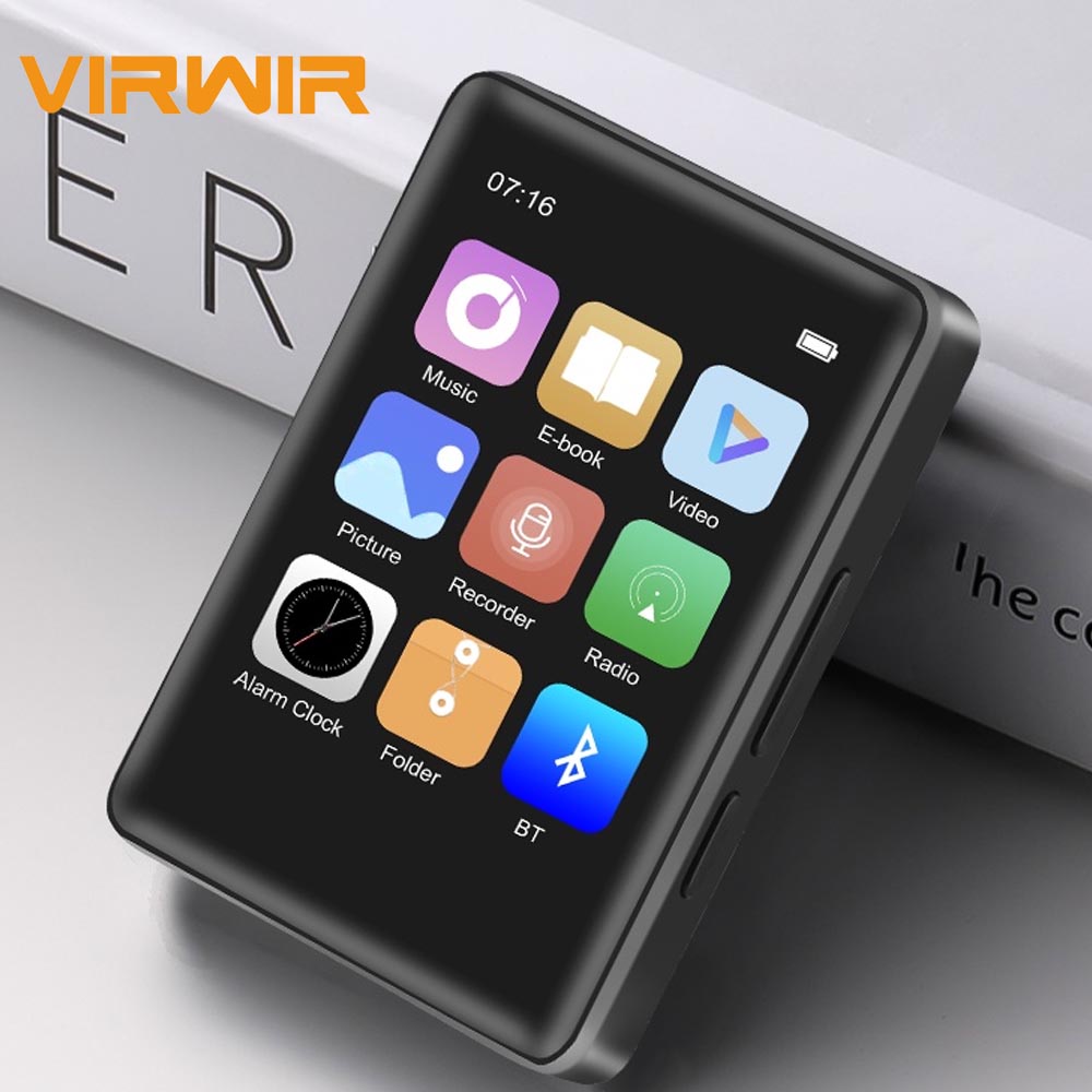 Bluetooth Mp3 Player 2.4inch Touch Screen MP4 MP5 Music Speaker HiFi ...