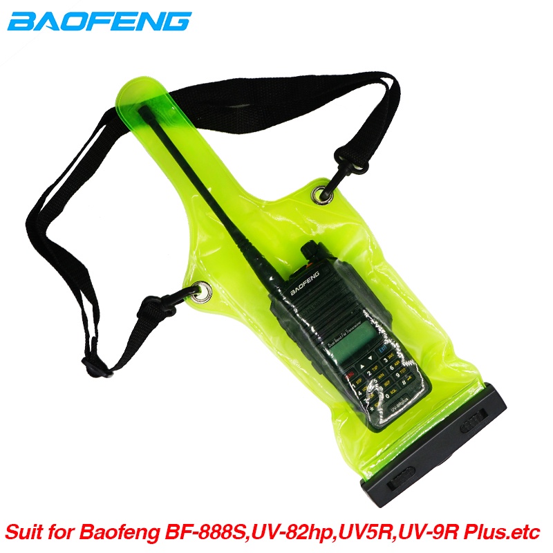IP67 Waterproof Bag Case Pouch for Motorola Kenwood Baofeng UV-5R UV-82 ...