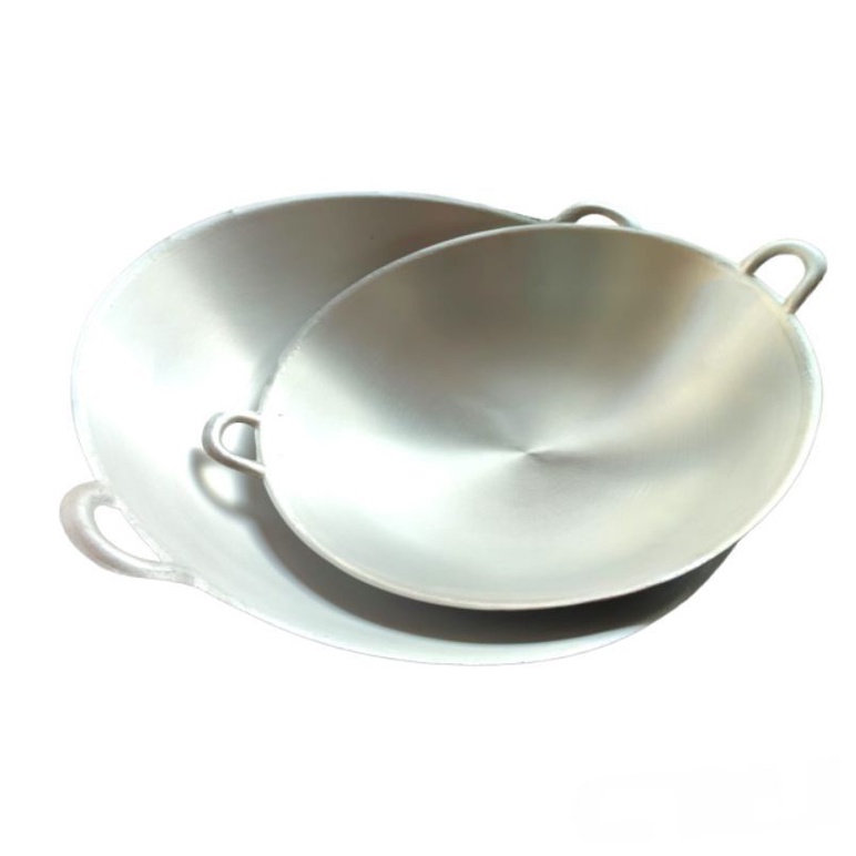 Kuali Aluminium 24inch-30inch/Kuali masak kari /Kuali jamuan/Kuali ...
