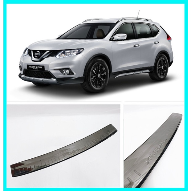 NISSAN XTRAIL (X-TRAIL) T32 2014-2016 (BLACK CHROME) Rear Bumper Guard ...