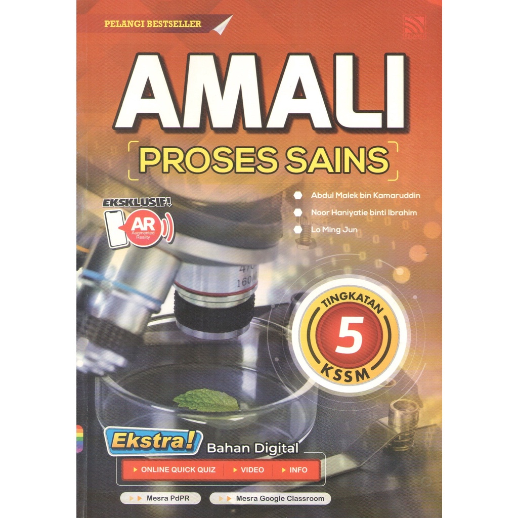 Pelangi 2022: Latihan Amali Proses Sains Tingkatan 5 9789672898207 | Shopee Malaysia
