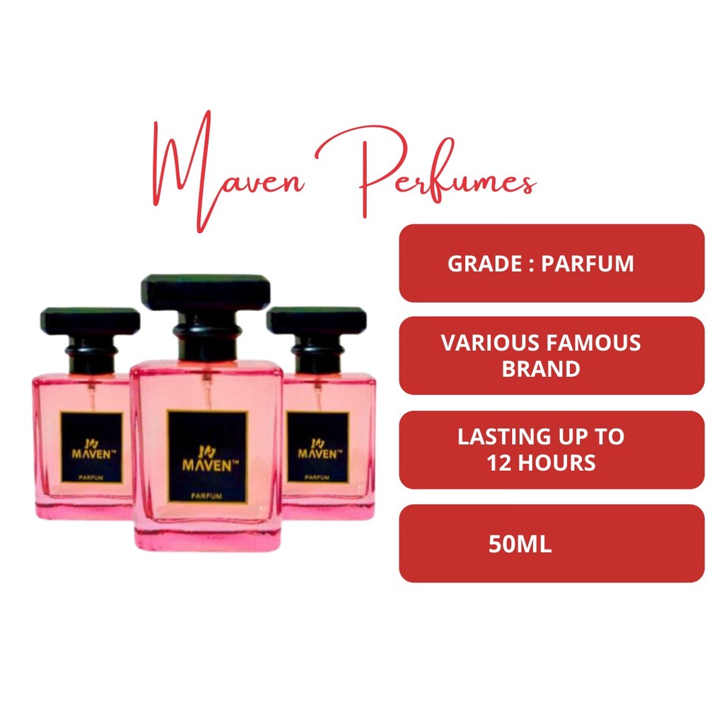MAVEN Perfume/ Parfum for Her (50ML) | Shopee Malaysia
