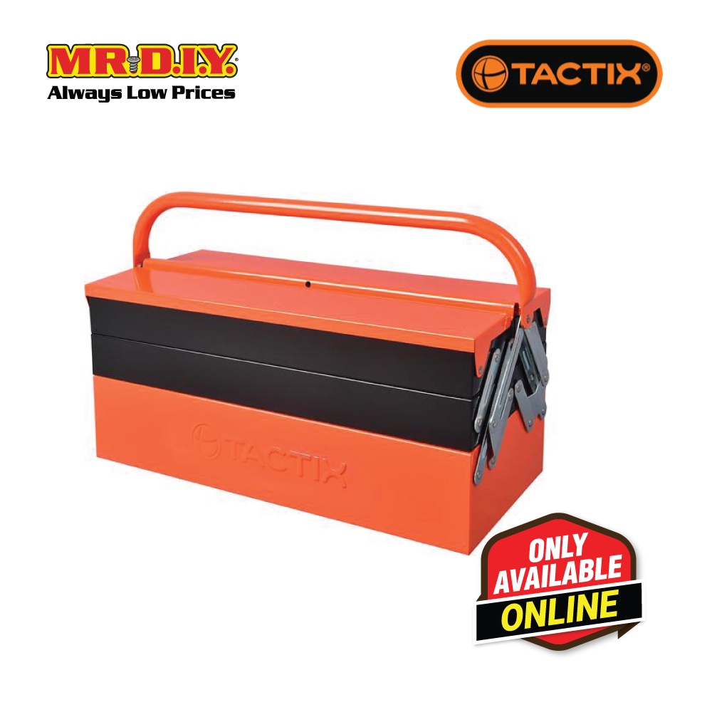 TACTIX 5-Drawer Metal Tool Box (45.7cm) | Shopee Malaysia