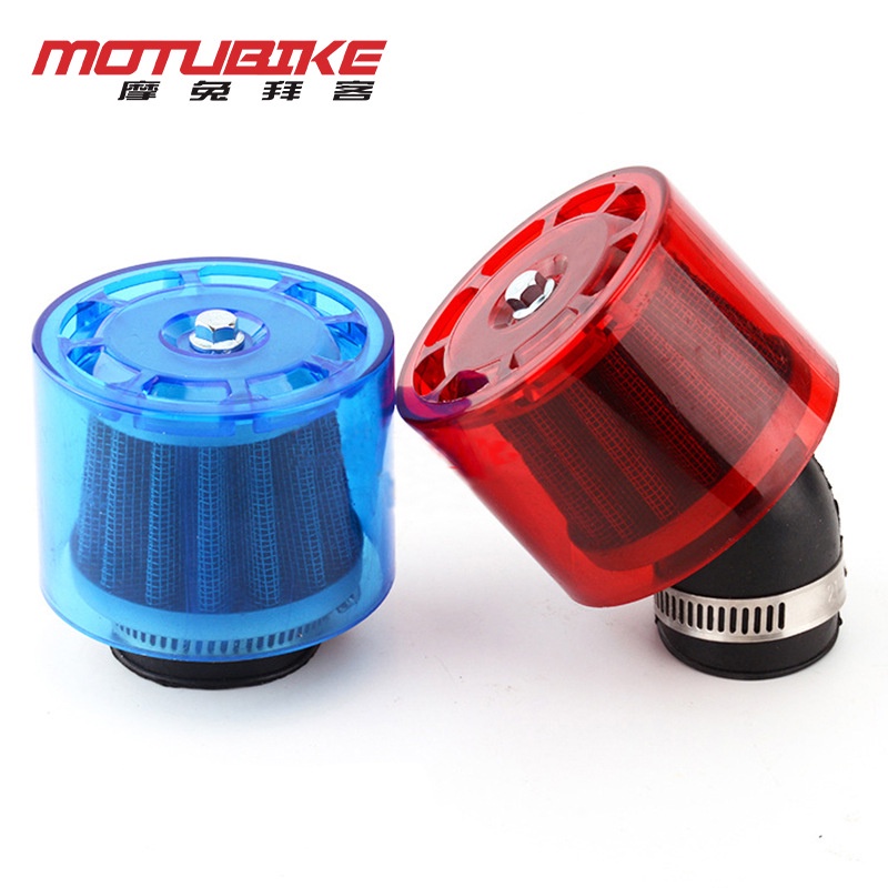 Motorcycle Waterproof Air Filter ATV Off-Road Straight Elbow 50-125cc ...