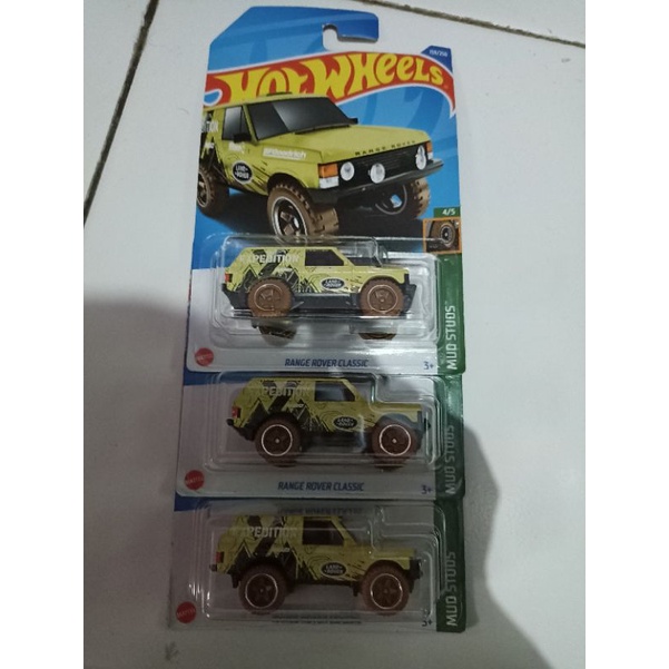 Hotwheels Range Rover Classic Chocolate Long Card | Shopee Malaysia