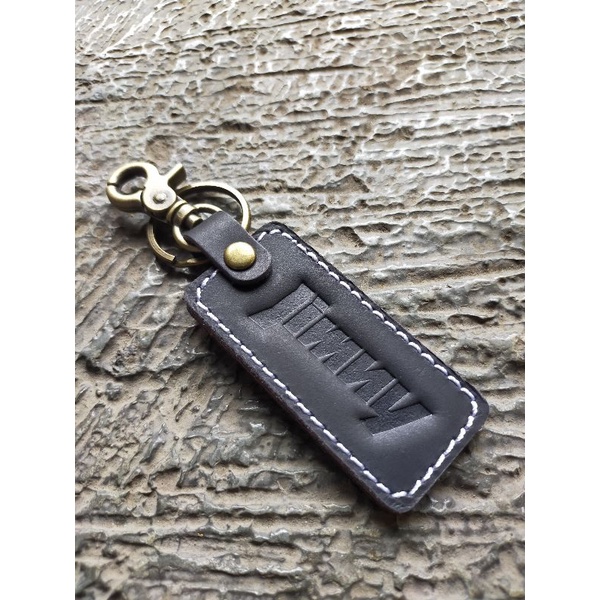 GANTUNGAN Genuine cow leather Suzuki Jimny key chain car accessories ...
