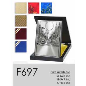 PLAQUE F697 WOOD PLAK KLCC PLASTIC BOX A/B/C SOUVENIR - SD / SM / PO ...