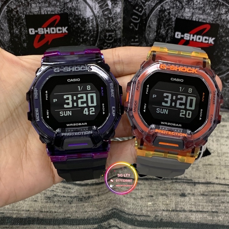 100% AUTHENTIC CASIO G-SHOCK GBD-200SM-1A6/GBD-200SM-1A5 brightly ...