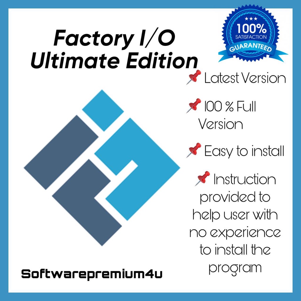 Factory IO Ultimate‌ Edition 2.5.2 (2023)🔥【Latest】🔥 | Shopee Malaysia