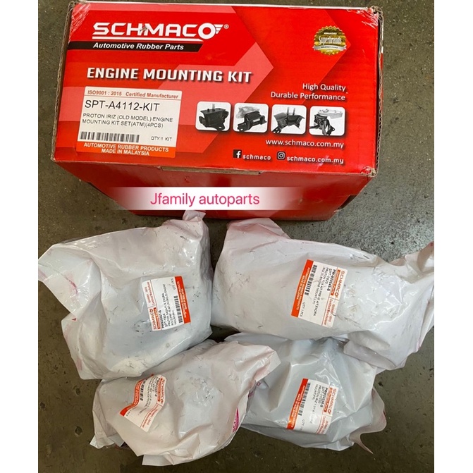 PROTON IRIZ(OLD MODEL)AUTO ENGINE MOUNTING SET (SPT-A4112) | Shopee ...
