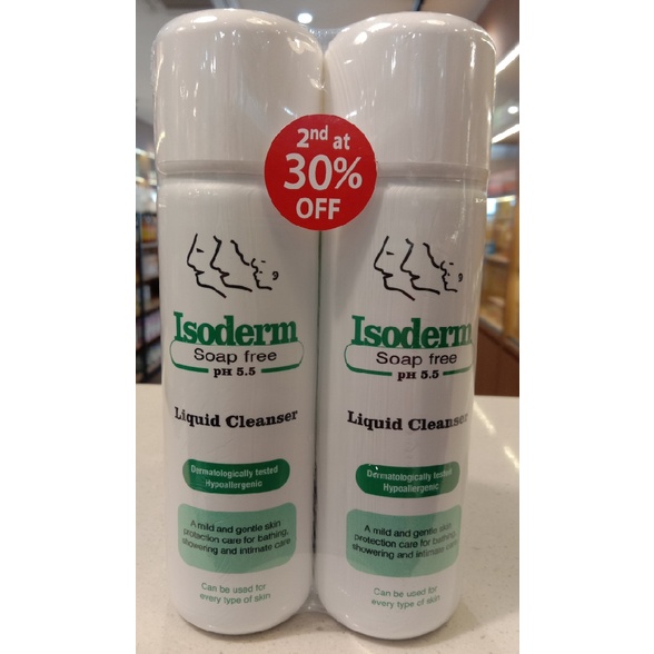 🔥HOT ITEM 🔥 READY STOCK🔥ISODERM LIQUID CLEANSER pH5.5 250ML EXP 01/2028 ...