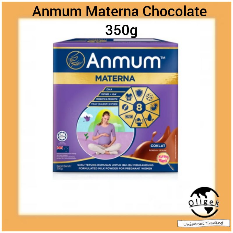 Anmum Materna for Pregnancy Chocolate 350gX2 (700g) | Shopee Malaysia