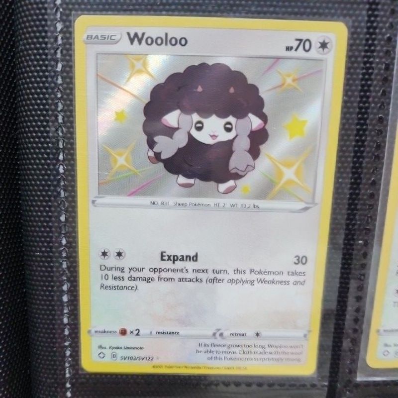PTCG Shining Fates Shiny Wooloo SV103/SV122 | Shopee Malaysia