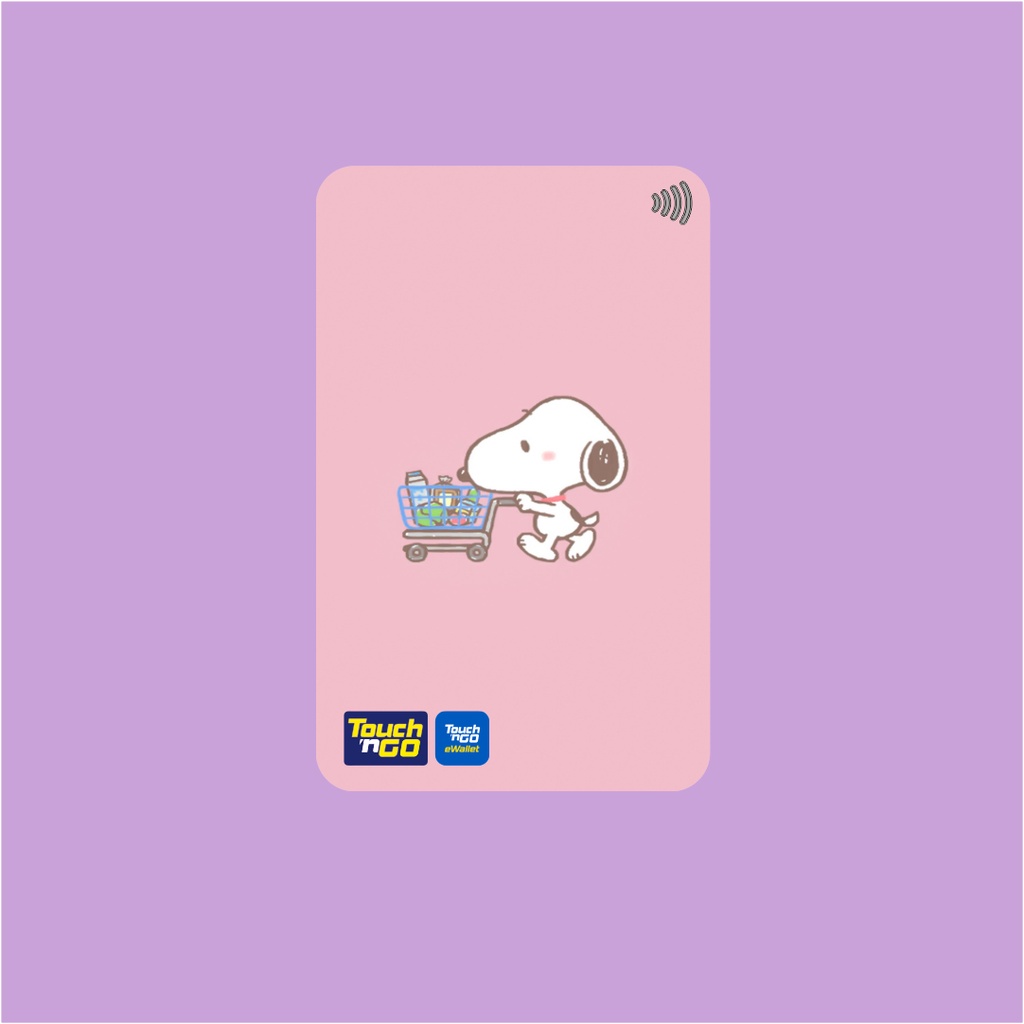 ( SNOOPY Series ) Touch n Go Card Sticker Cover TNG / MASTER / VISA ...